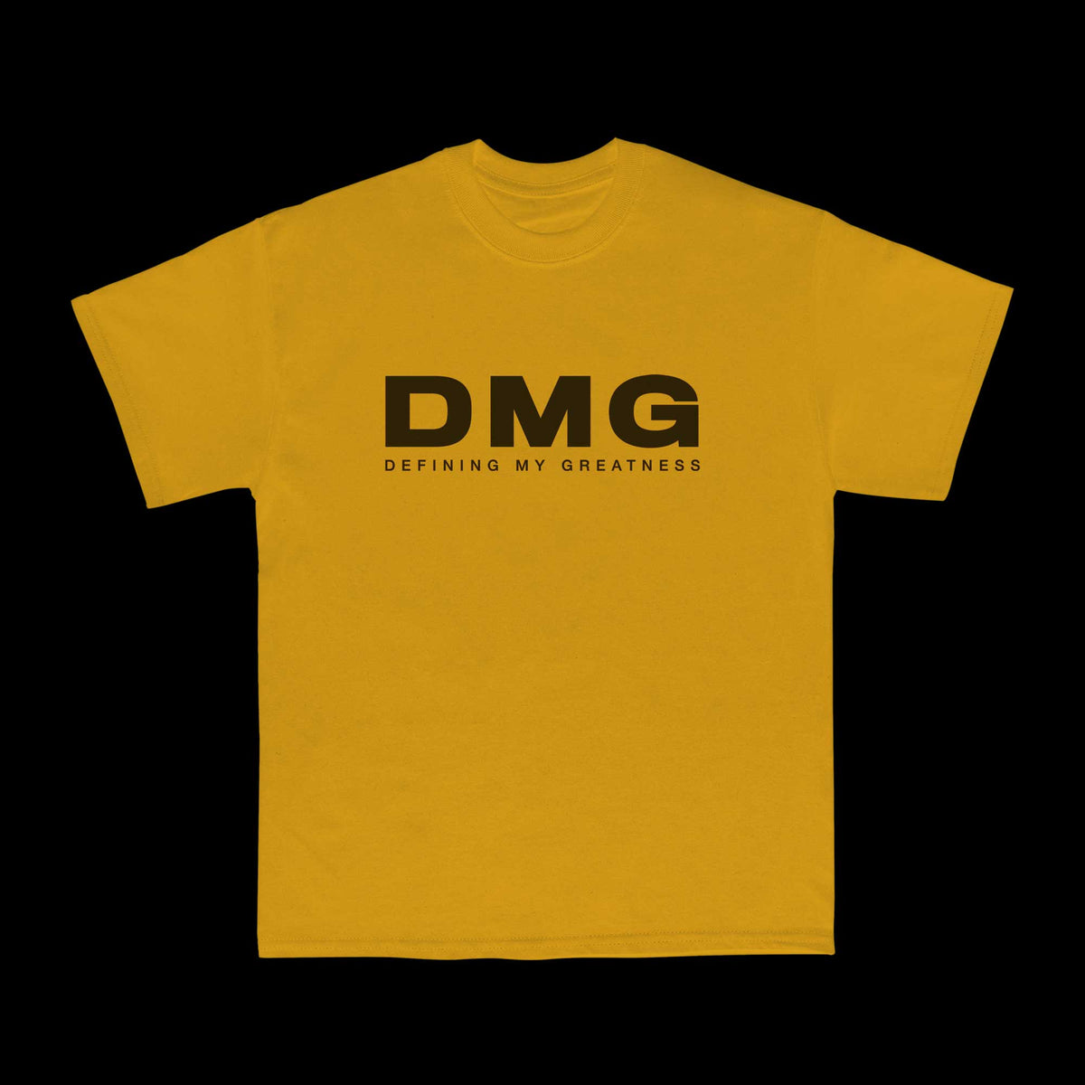 DMG Yellow Signature Tee – Defining My Greatness